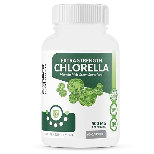 vegan chlorella superfood supplement