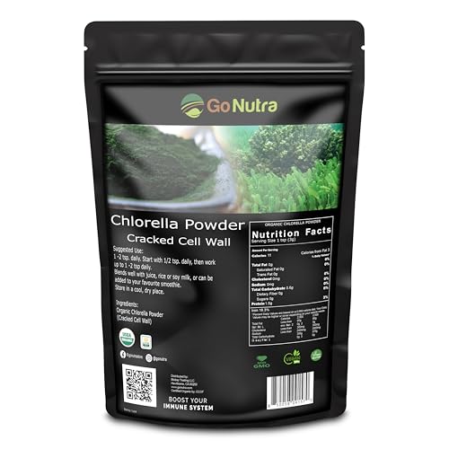 vegan chlorella supplement for energy