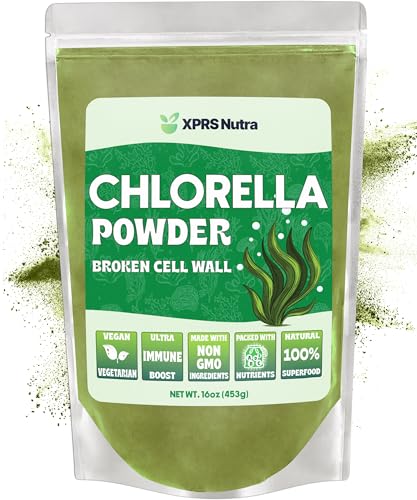 vegan chlorella supplement for energy