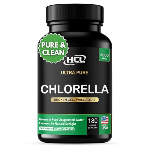 vegan chlorella supplement for health