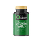 Vegan chlorella supplement tablets