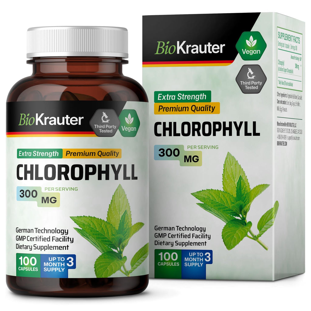 vegan chlorophyll detox capsules