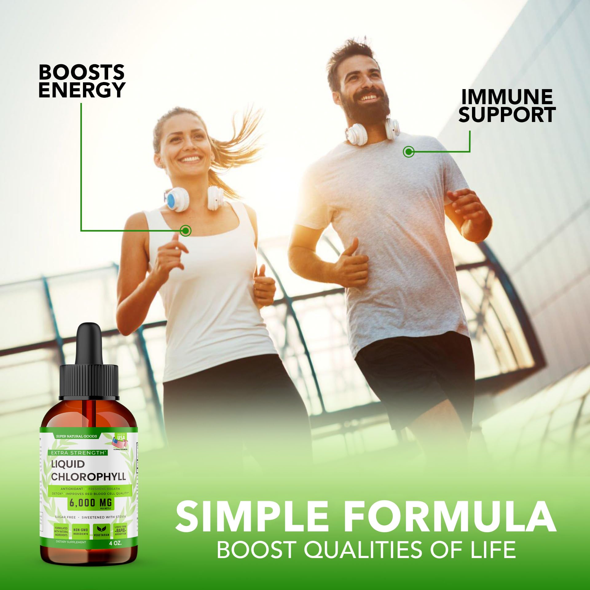 vegan chlorophyll drops for energy