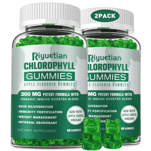 vegan chlorophyll gummies with vitamin C