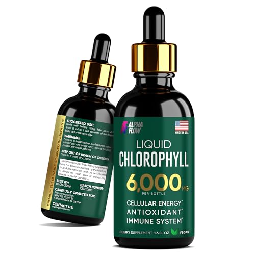 Vegan chlorophyll supplement for energy
