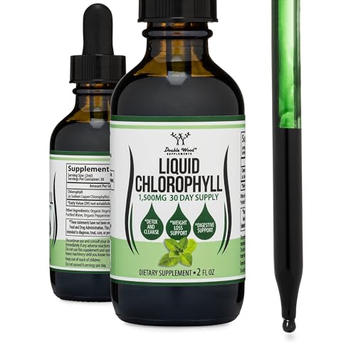 Vegan chlorophyll supplement for gut health