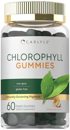 Vegan chlorophyll supplement for health