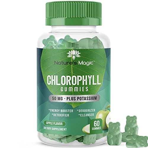 Vegan chlorophyll supplement for healthy skin