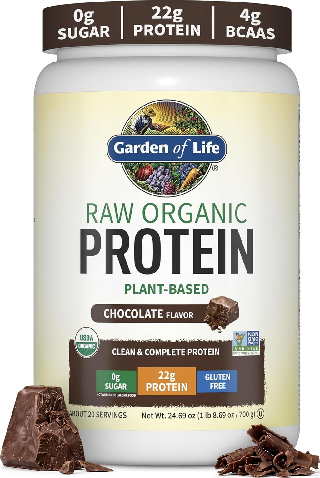 vegan chocolate plant protein powder
