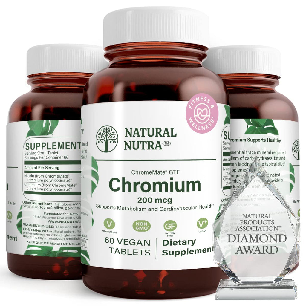 vegan chromium tablets for heart health