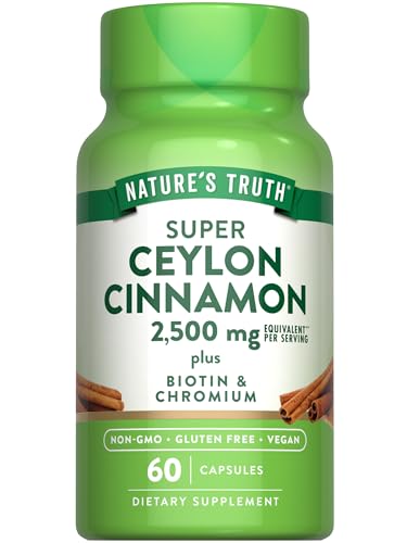 Vegan cinnamon supplements for health