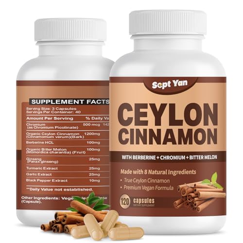 Vegan cinnamon supplements for metabolism