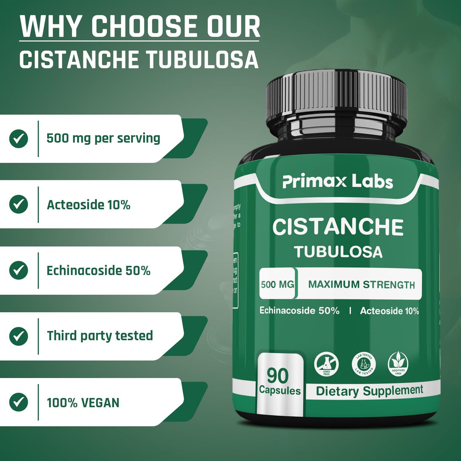 vegan Cistanche supplement for wellness