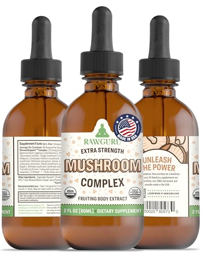 vegan cognitive support mushroom drops