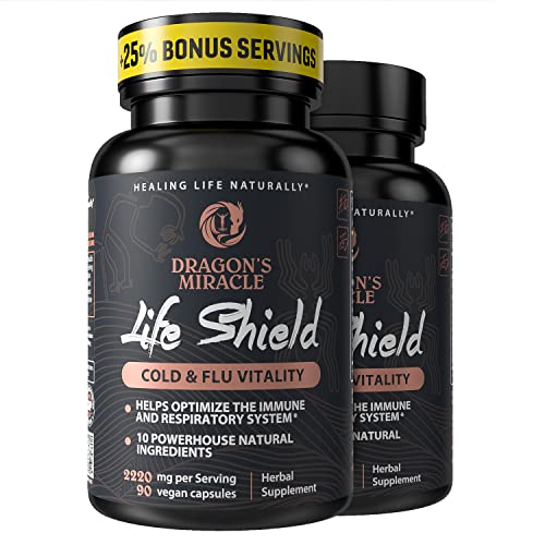 vegan cold and flu relief capsules