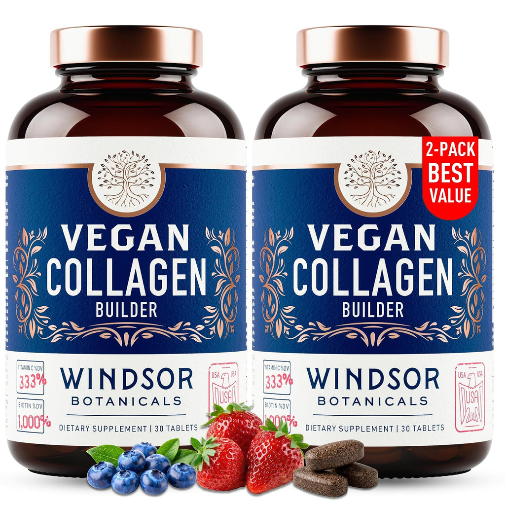 Vegan collagen booster capsules