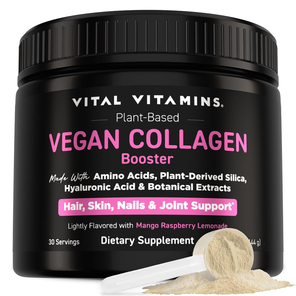 Vegan collagen booster powder benefits