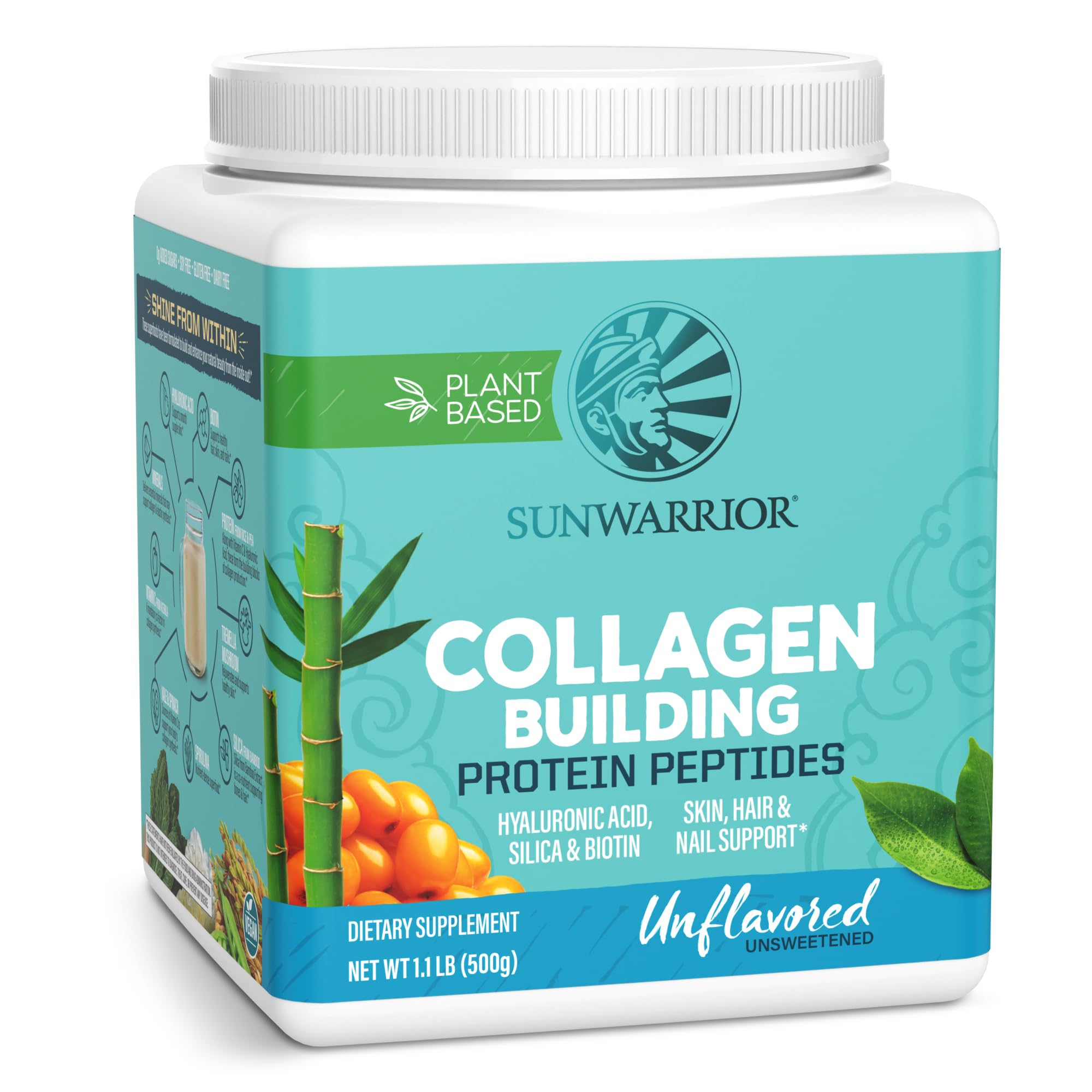 Vegan collagen building powder benefits