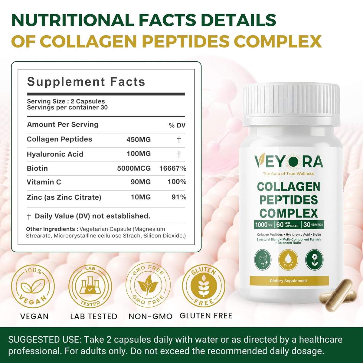 vegan collagen capsules for beauty