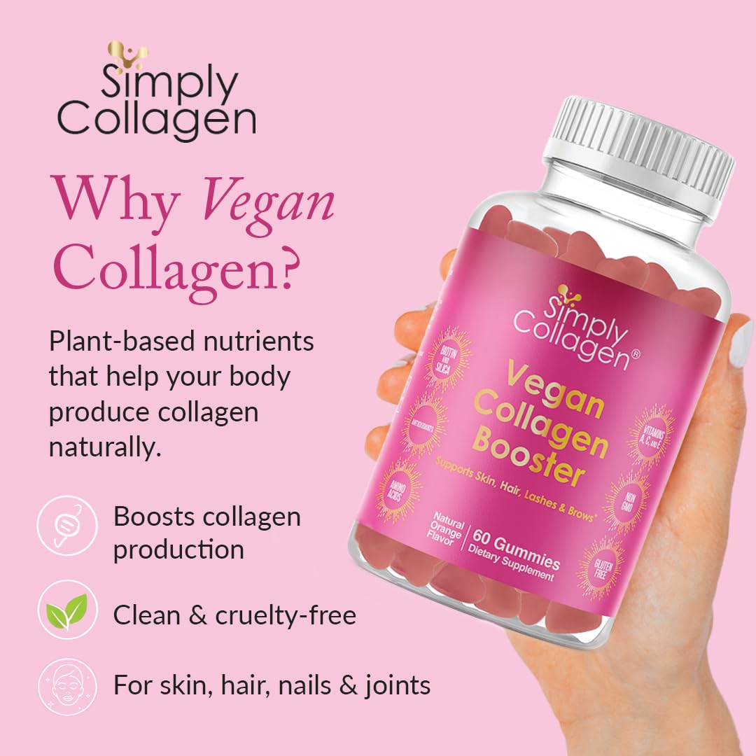 Vegan collagen gummies for beauty