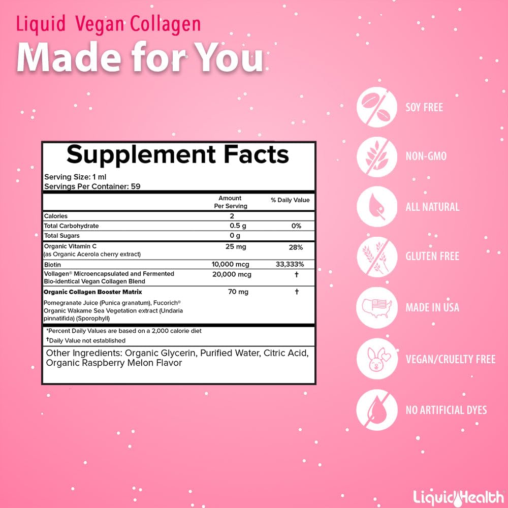 vegan collagen with biotin boost