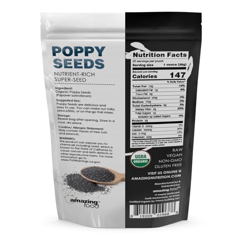 vegan cooking with poppy seeds