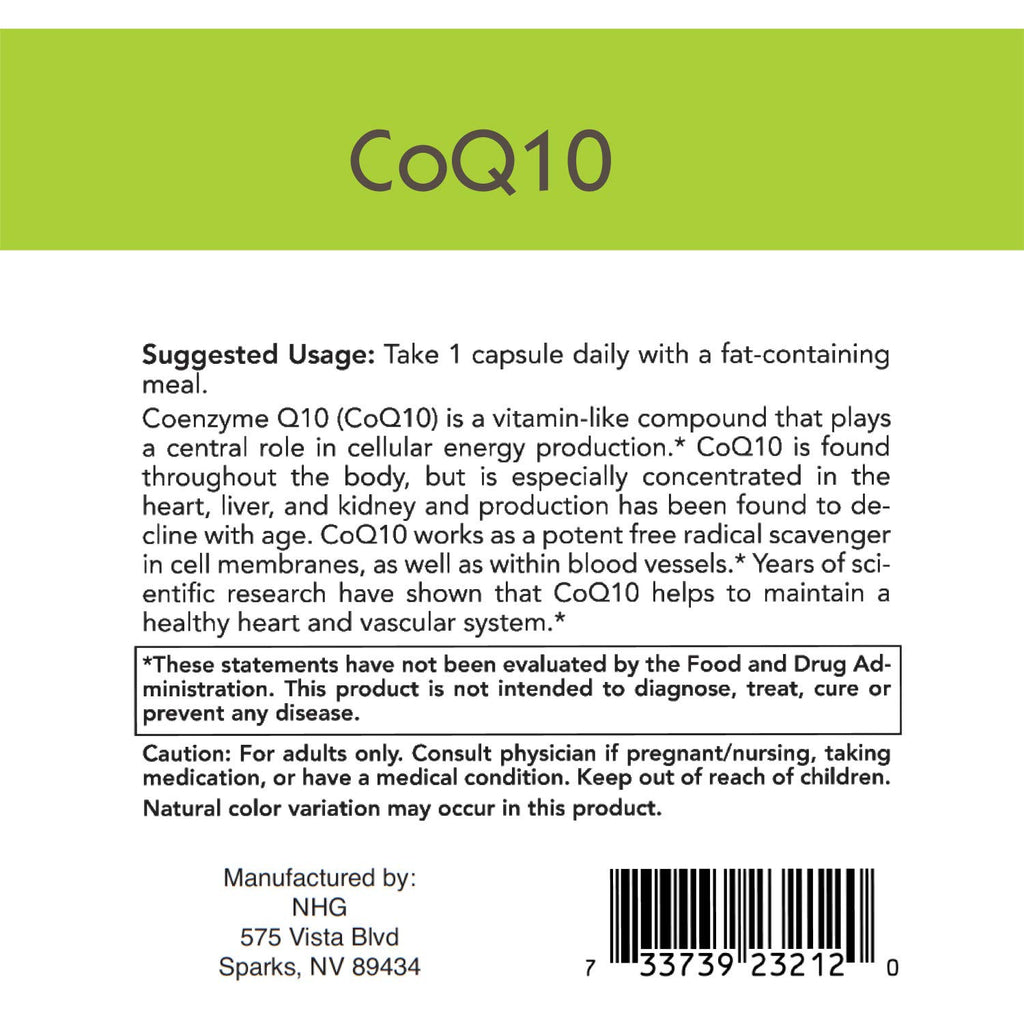 Vegan CoQ10 for cellular health