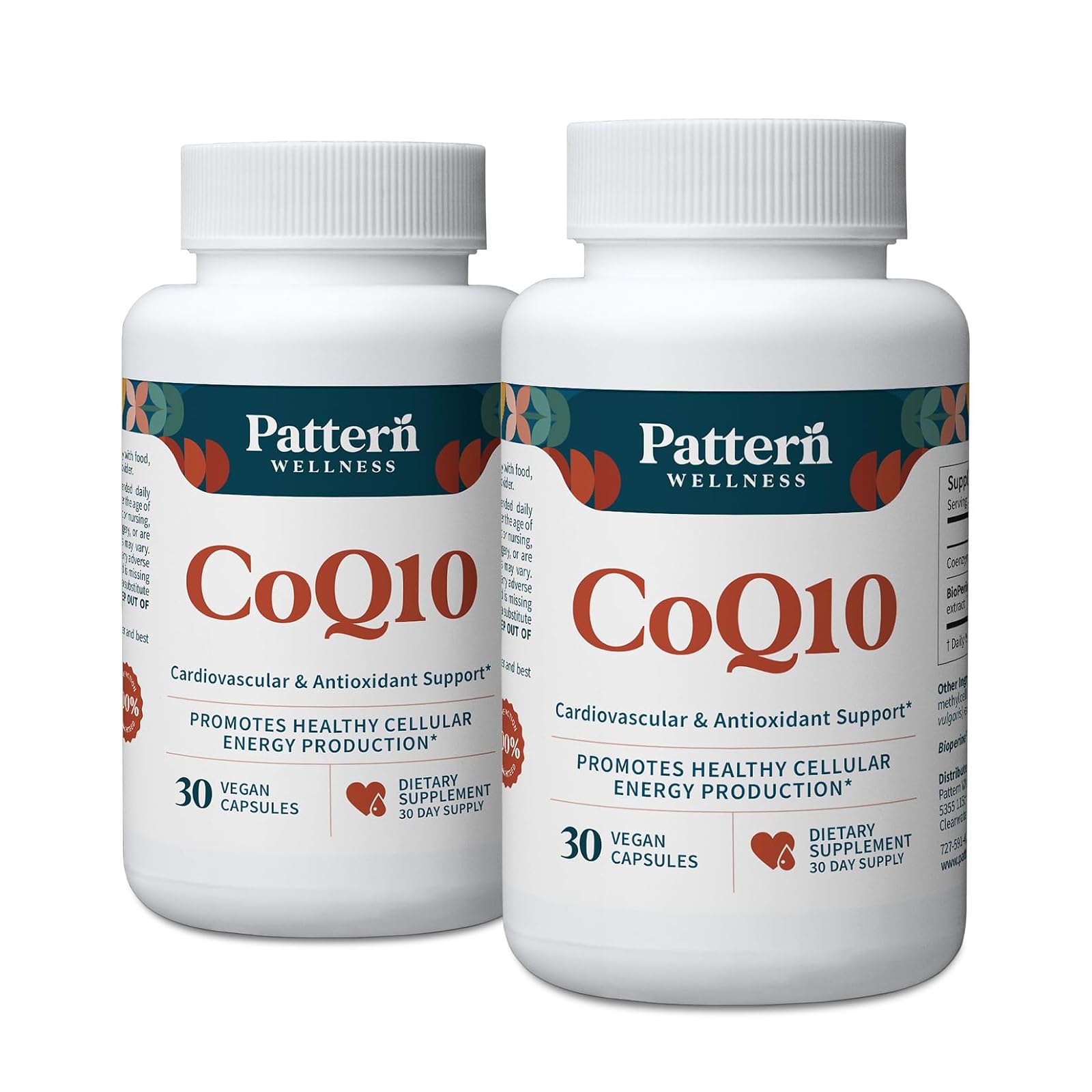 vegan coq10 supplement capsules