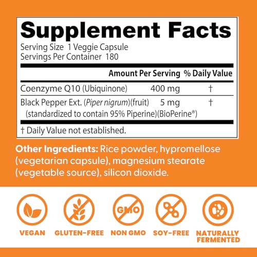 vegan coq10 ubiquinol supplement