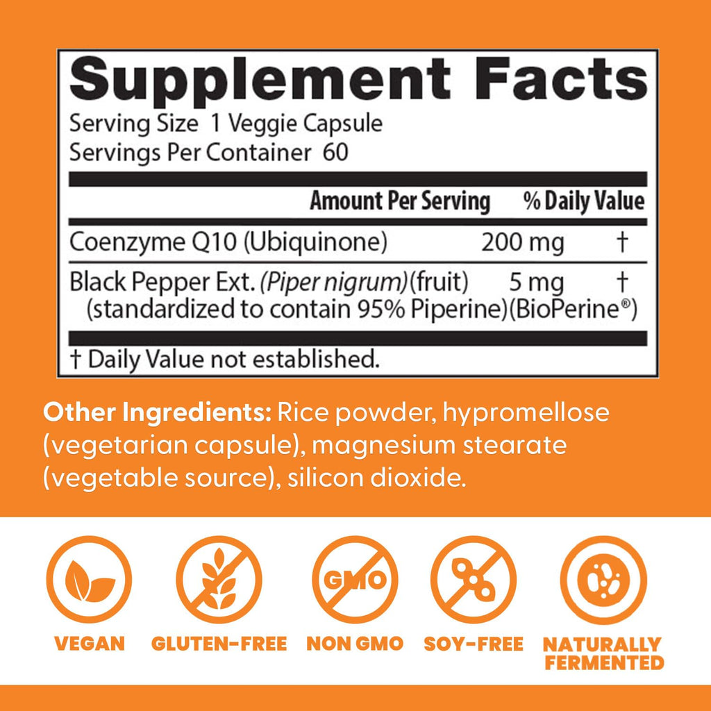 vegan coq10 with bioperine benefits