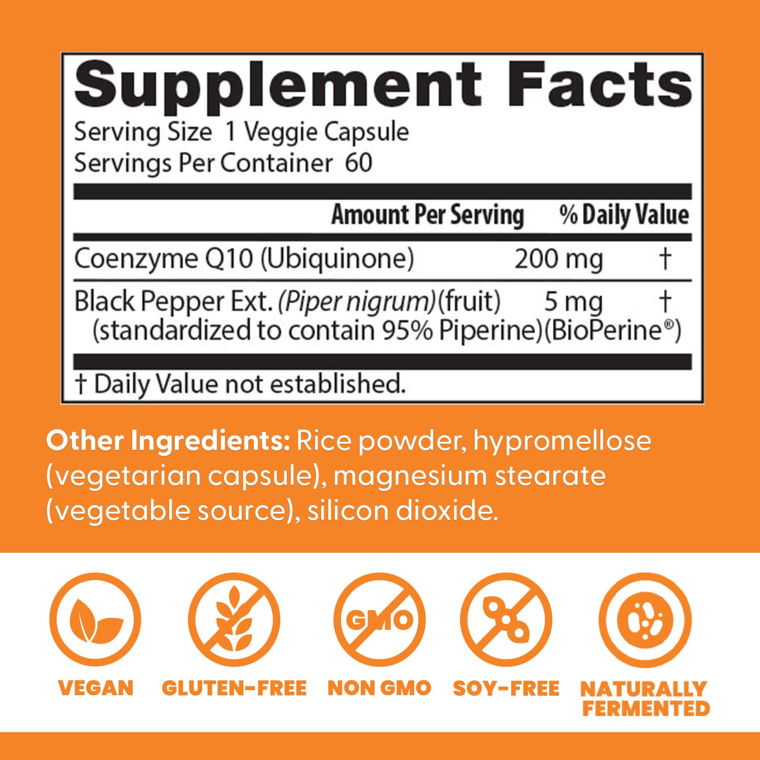 vegan coq10 with bioperine benefits