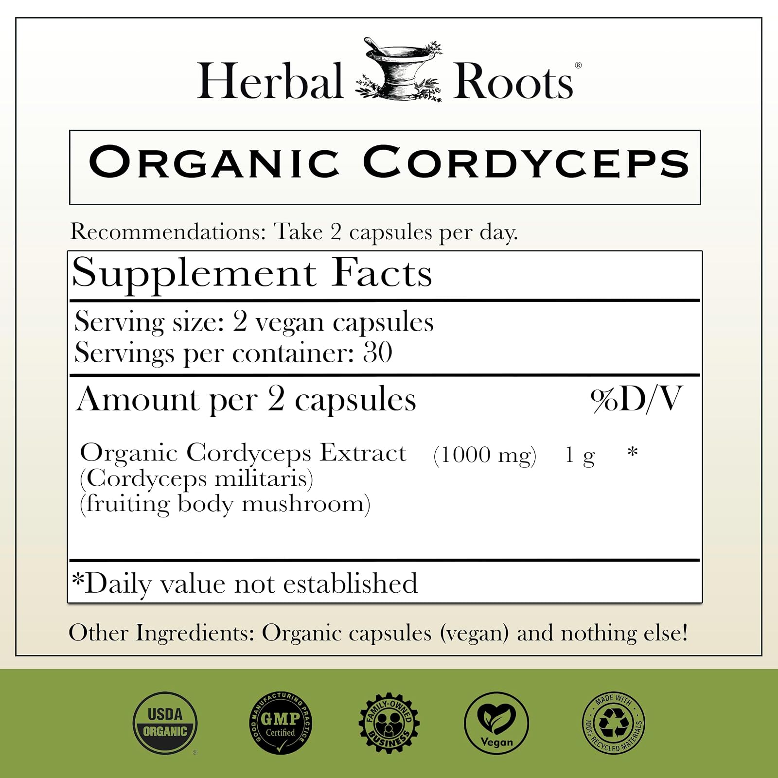 vegan cordyceps for energy boost
