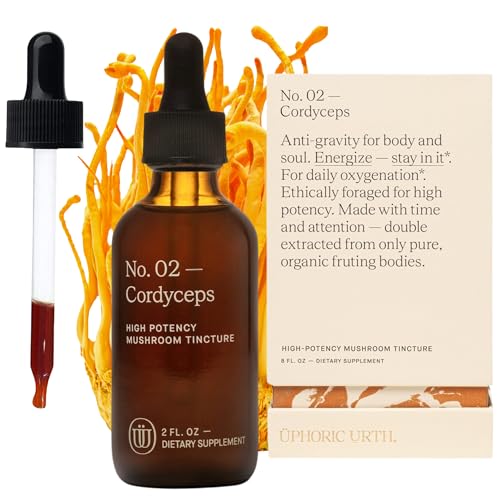 Vegan cordyceps mushroom supplement for energy