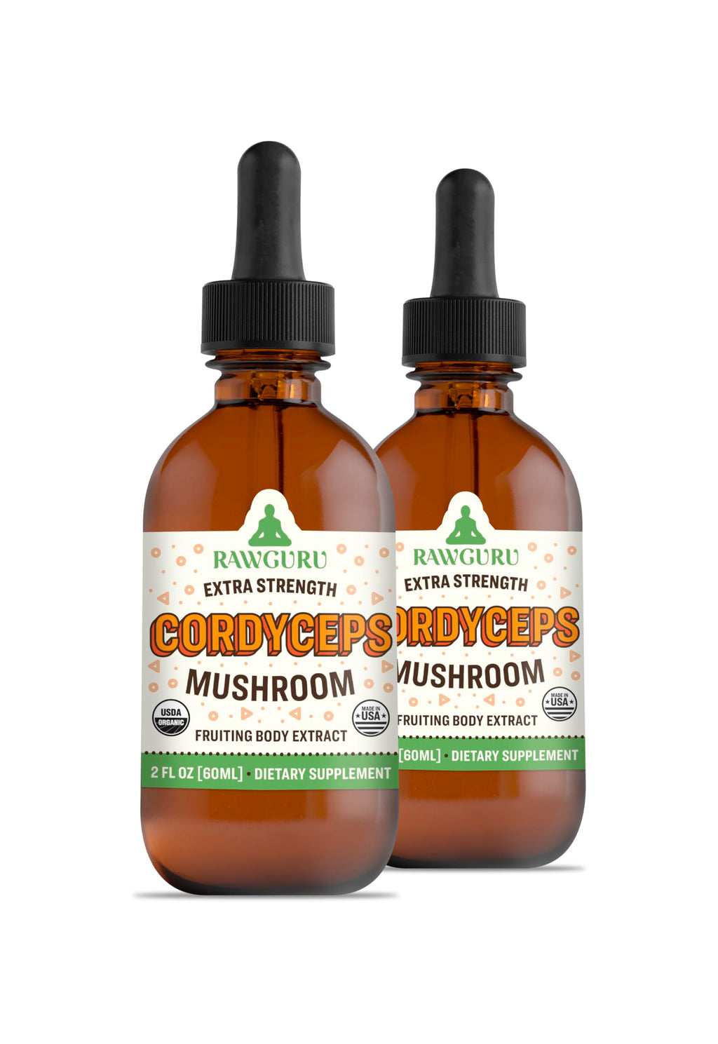 Vegan cordyceps mushroom supplement for immunity