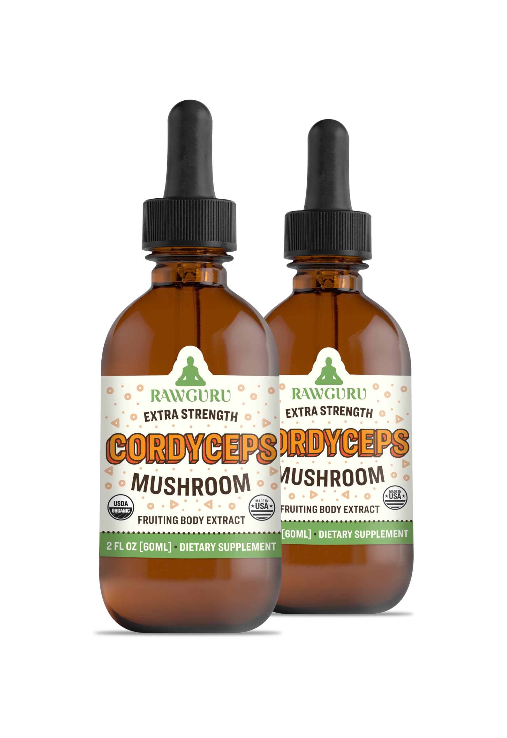 Vegan cordyceps mushroom supplement for immunity