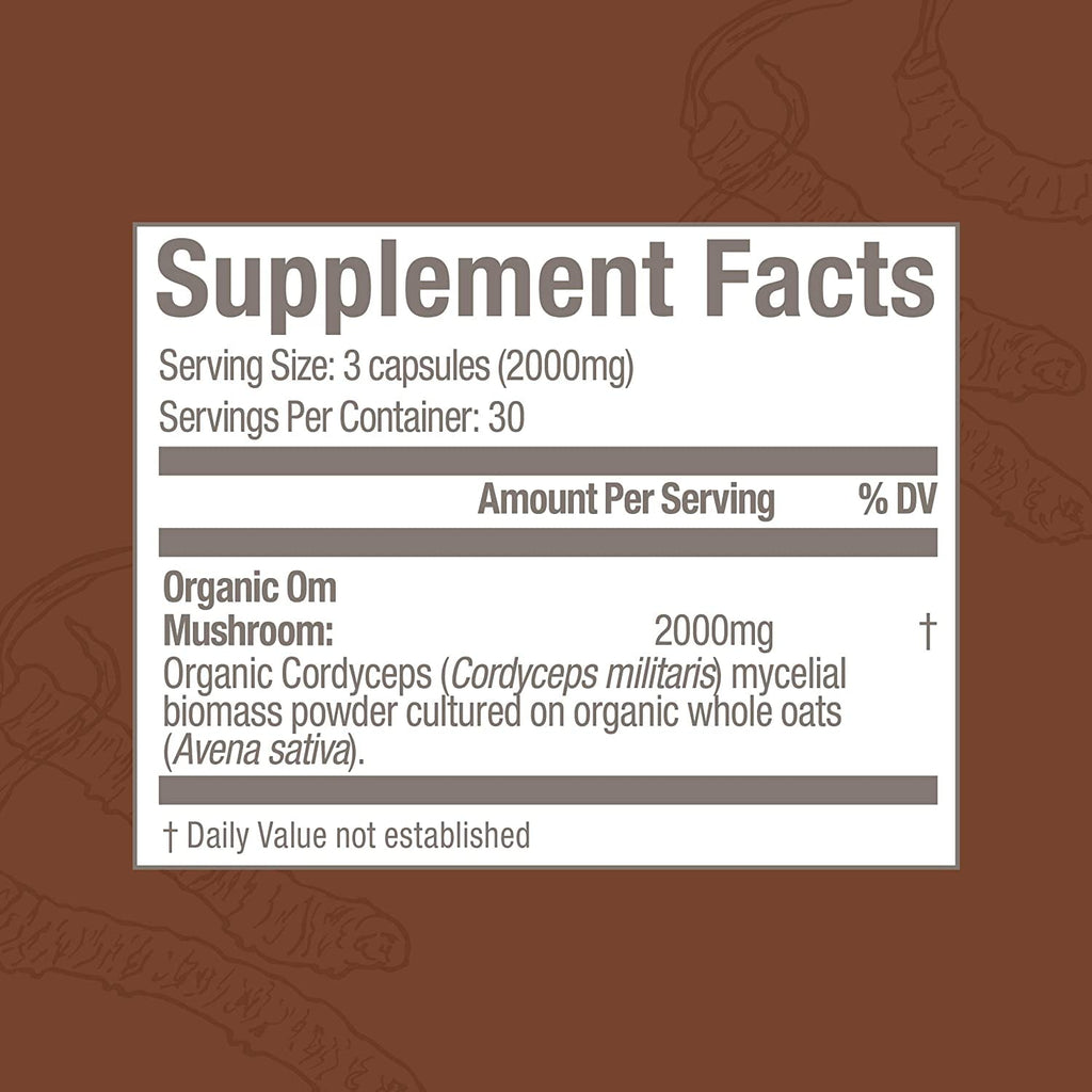 vegan cordyceps mushroom supplement