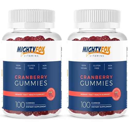 Vegan cranberry gummies for urinary health
