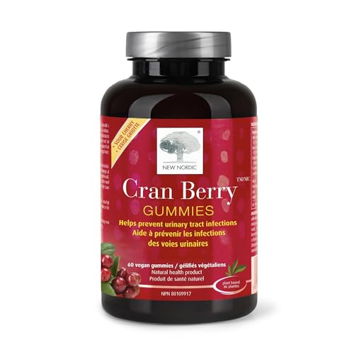 Vegan cranberry supplement for bladder support