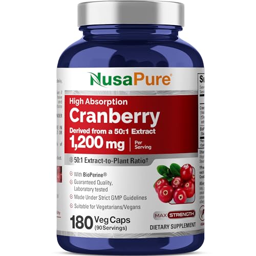 Vegan cranberry supplement for health