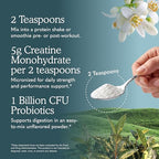 vegan creatine monohydrate supplement