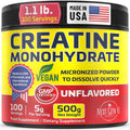 Vegan creatine monohydrate supplement