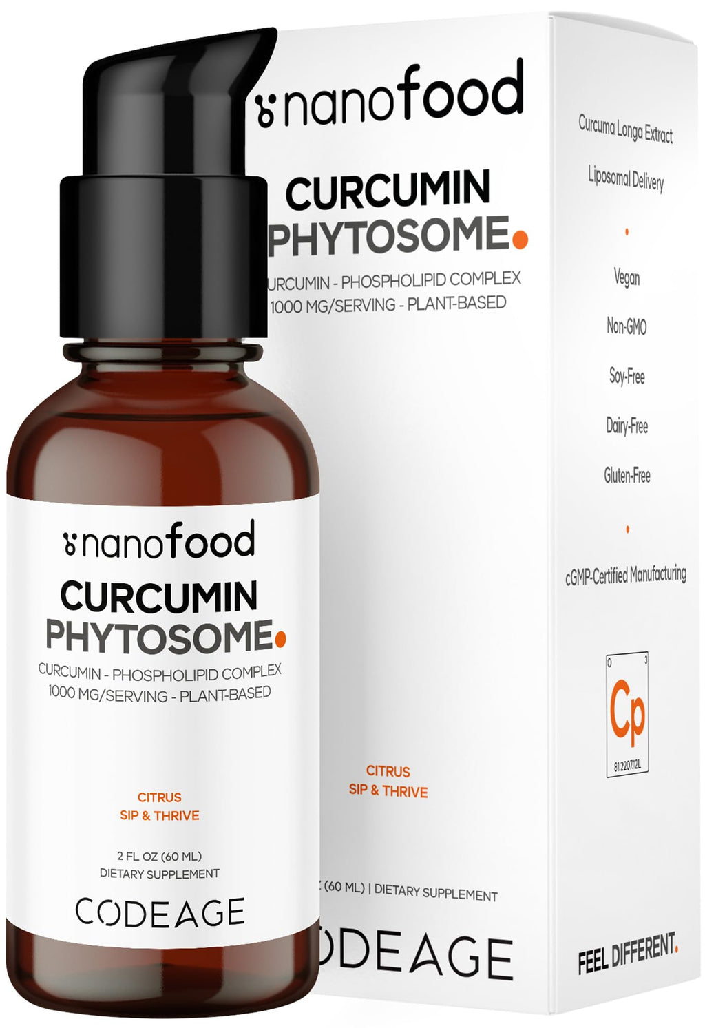 vegan curcumin liquid supplement