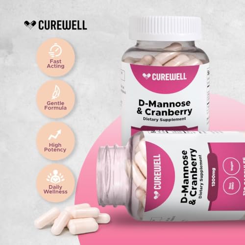 vegan D-Mannose capsules for natural support