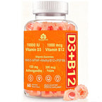 vegan D3 B12 gummies for energy