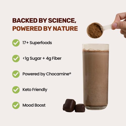vegan dark chocolate superfood blend