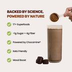vegan dark chocolate superfood blend