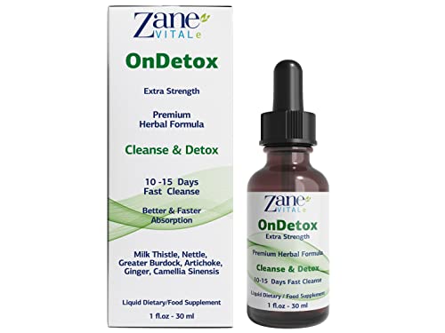 vegan detox supplement with milk thistle