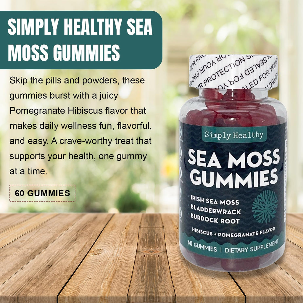 vegan detox support sea moss supplements