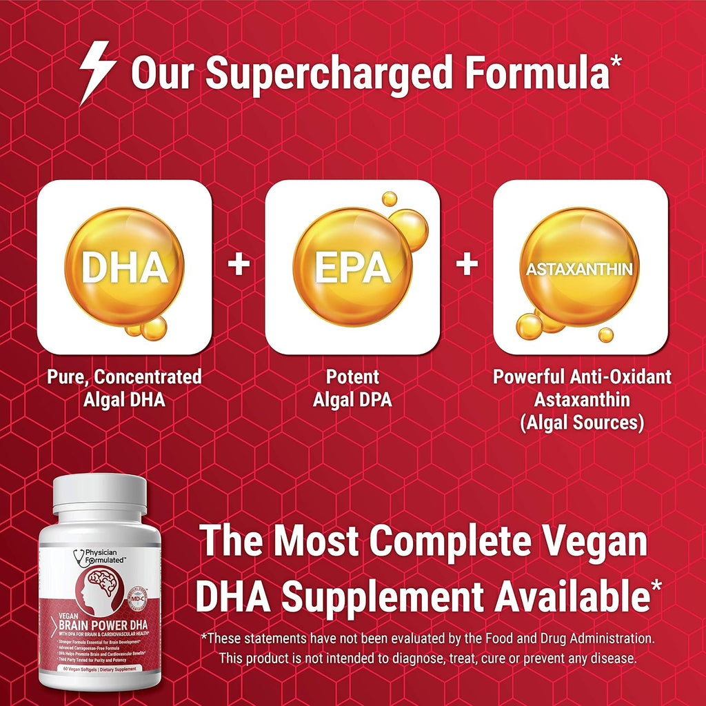 Vegan DHA for cognitive function