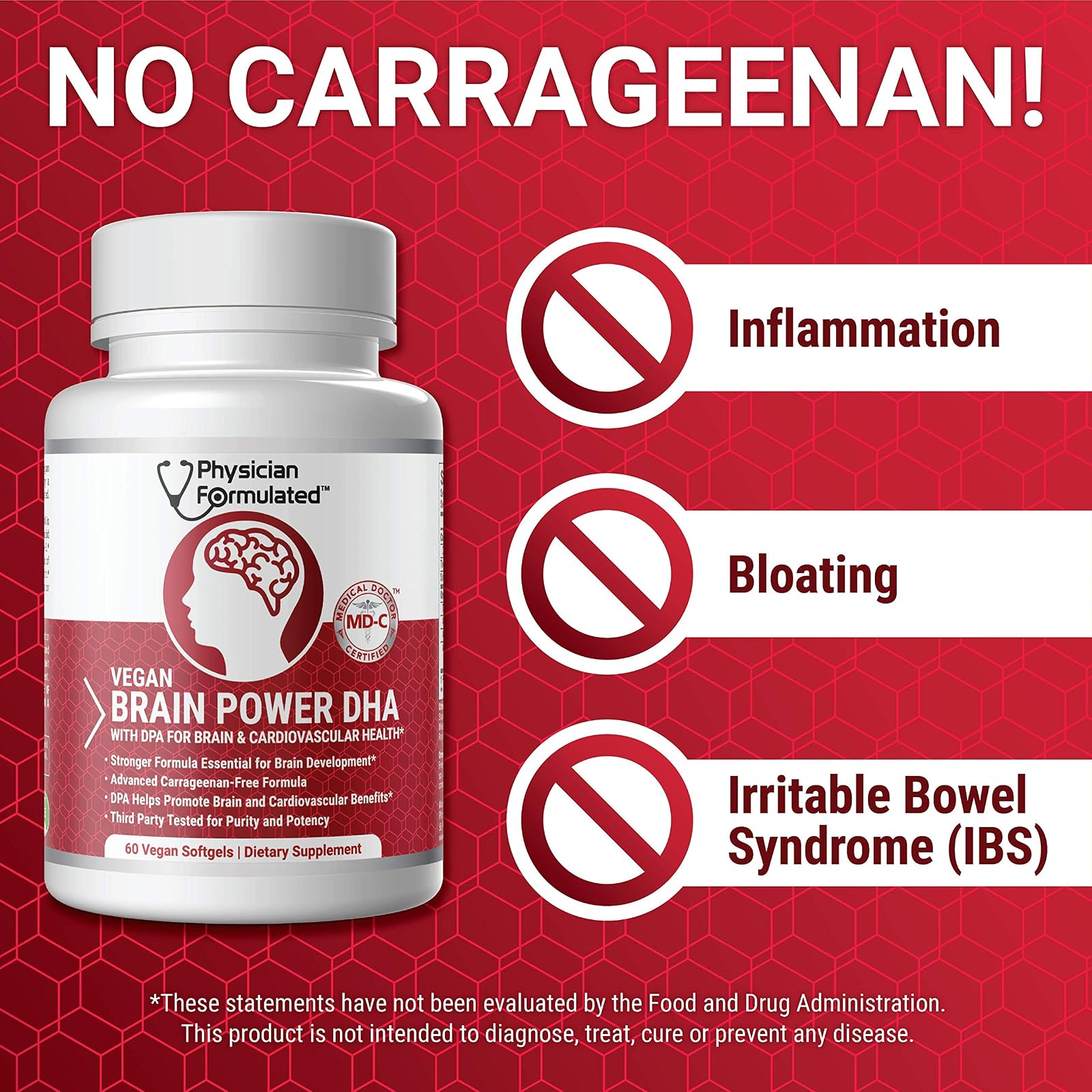 Vegan DHA for improved mood